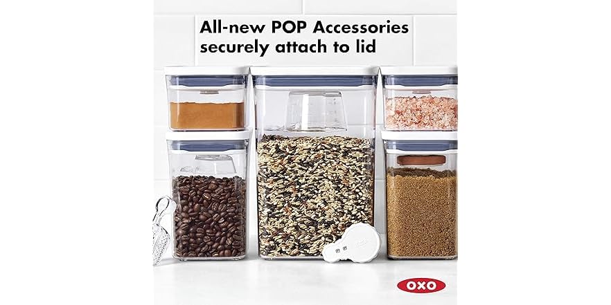 OXO Good Grip Pop Container, Big Square Tall 6.0 Qt