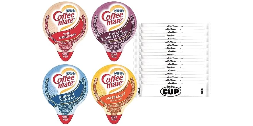 Coffee mate Liquid Variety Pack 100Ct
