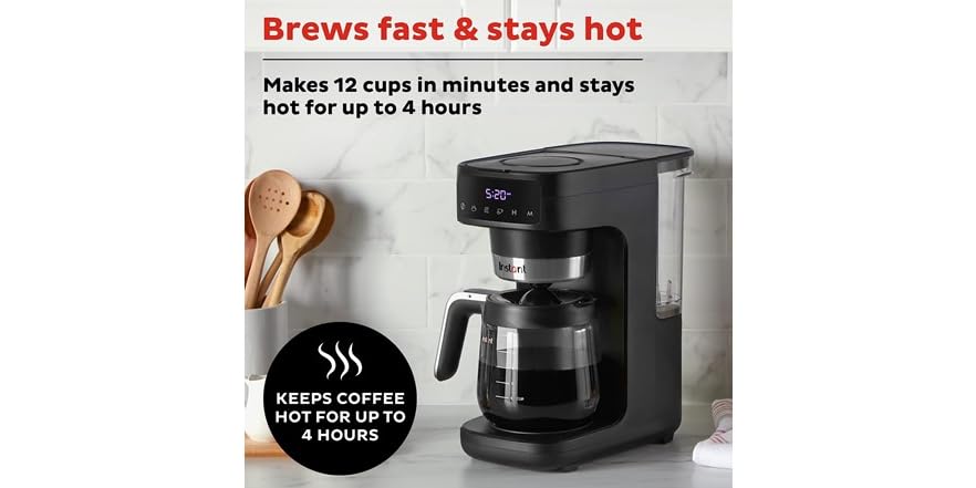 Instant Infusion Brew Plus 12-Cup Coffee Maker