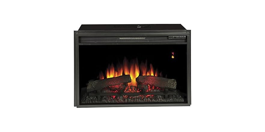 Media Mantel w/Electric Fireplace Insert