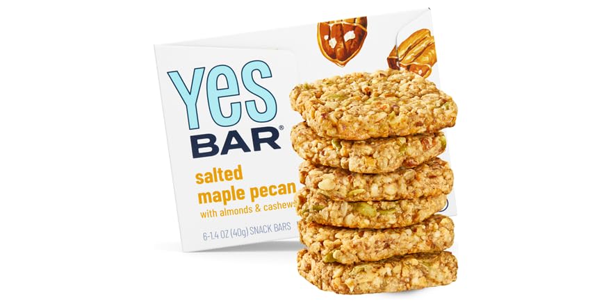 The Yes Bars Variety Pack #8, 18-Pack