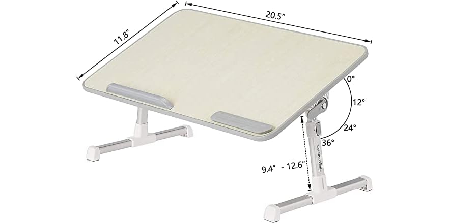 Amazon Basics Adjustable Laptop Tray Table