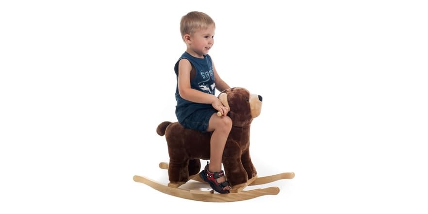 Plush Rocking Barry Bear with Sounds