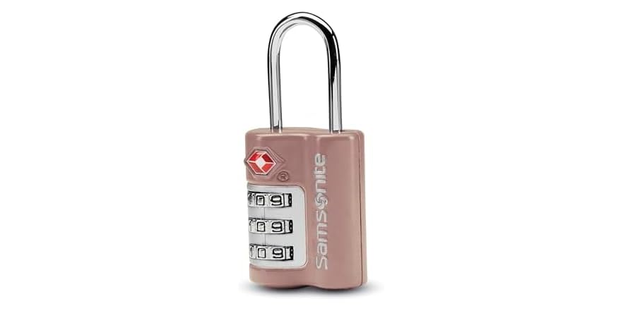 Samsonite TSA Lock Rose