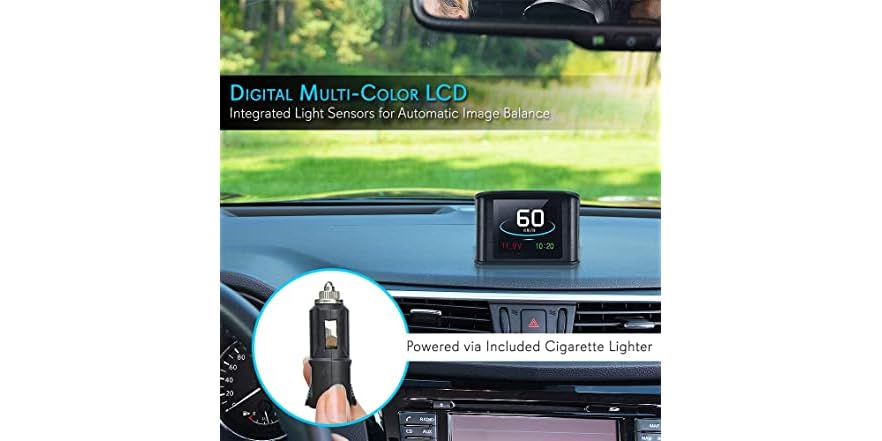 Universal Vehicle Smart HUD Display