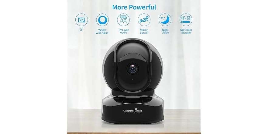 Wansview 2K IP Security Camera