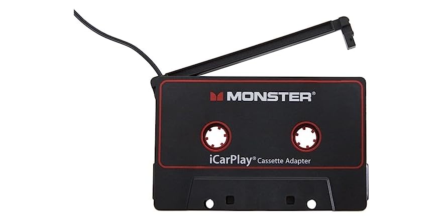Monster High Performance Cassette Adapter to 3.5mm
