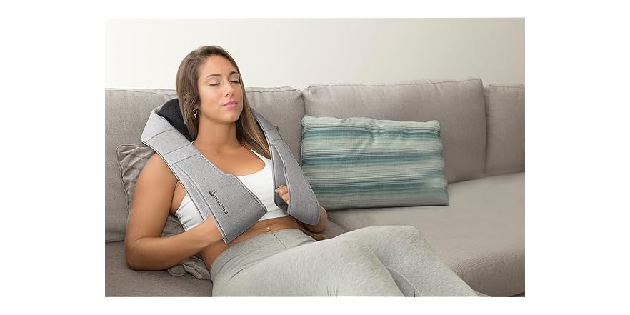 InvoSpa Shiatsu Back Shoulder and Neck Massager with Heat