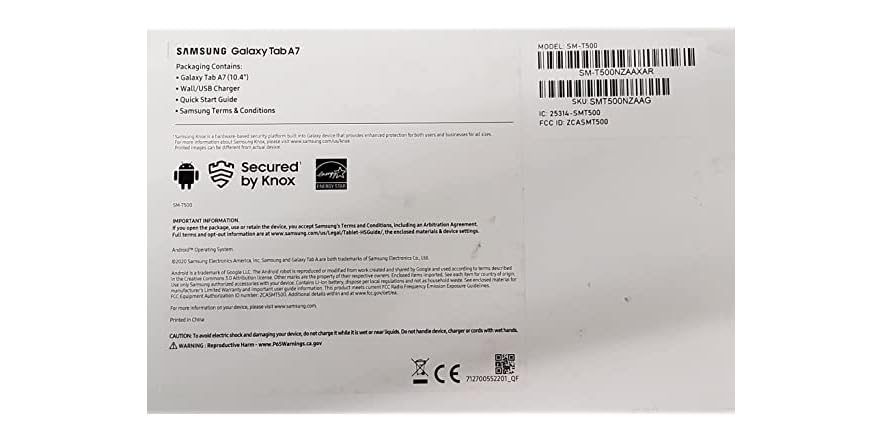 samsung samsung sm-t500 Black (Open Box)