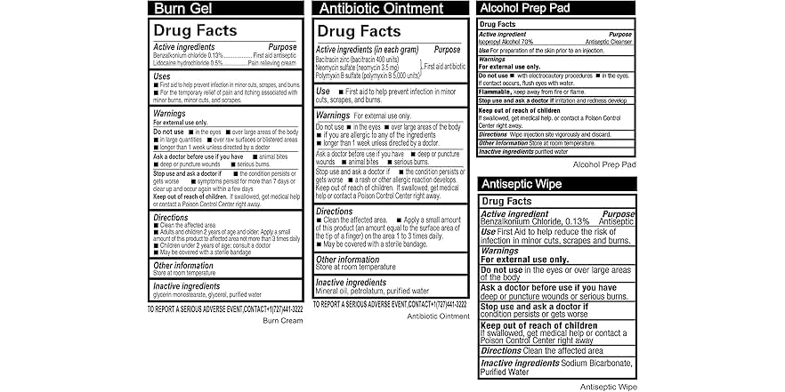 General Medi 110 Piece First Aid Kit (2 Pack)