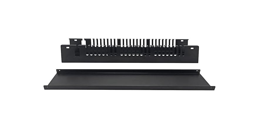 Monoprice 2U Rackmount Cable Management Panel