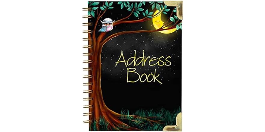 Small Address Book Large Print