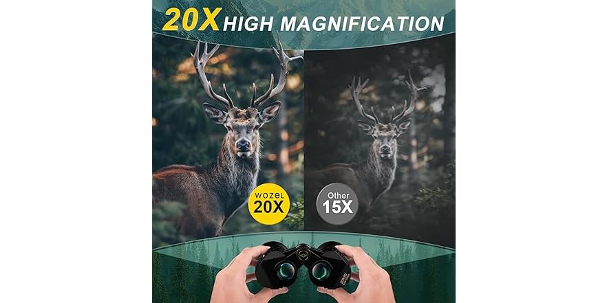 Wozel Binoculars for Adults High Powered