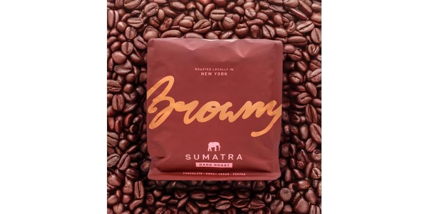 (3 Pack) Browny Whole Bean Coffee Med/Drk Roasts
