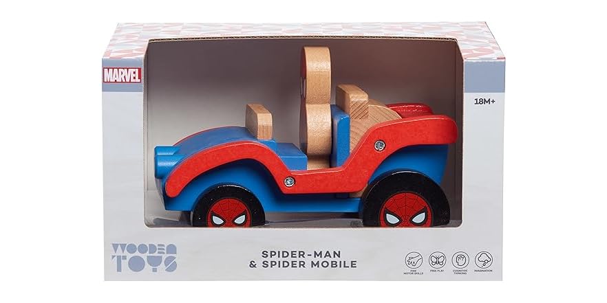 Spider-Man and Spider Mobile, Figure and Vehicle