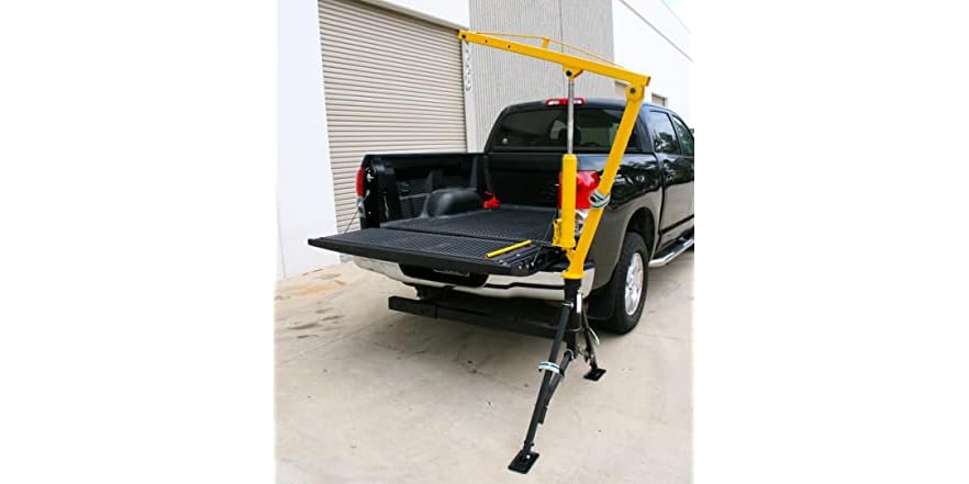 MaxxHaul Receiver Hitch Mounted Crane