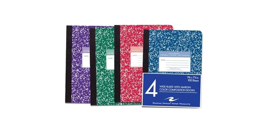 Roaring Spring Colored Notebooks