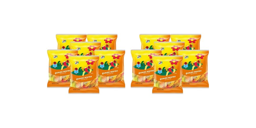 7-Select Gummi Worms - 7 Oz Bags