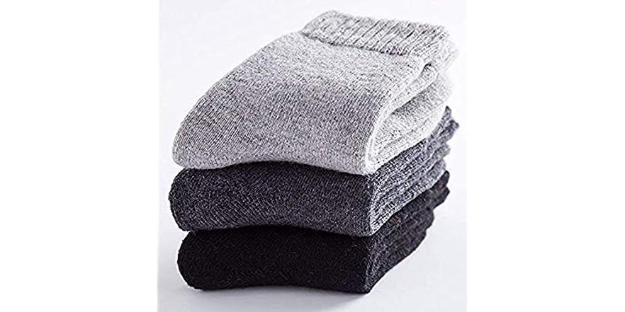 Mens Heavy Thick Wool Socks
