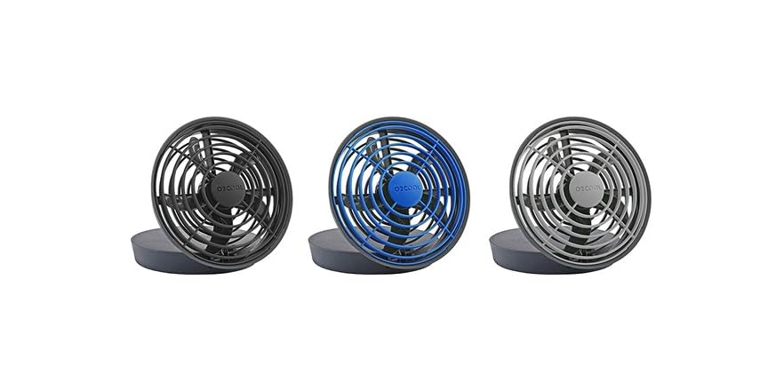 O2COOL 5-Inch Portable USB Fan- 3 Pack