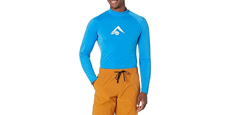 Kanu Surf Men's Long Sleeve Platinum UPF
