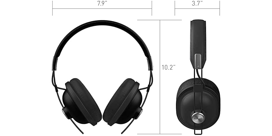 Panasonic Retro Wireless Headphones w/Mic