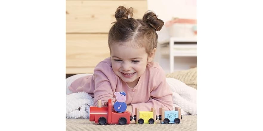 Peppa Pig Toys Wooden Toy Train