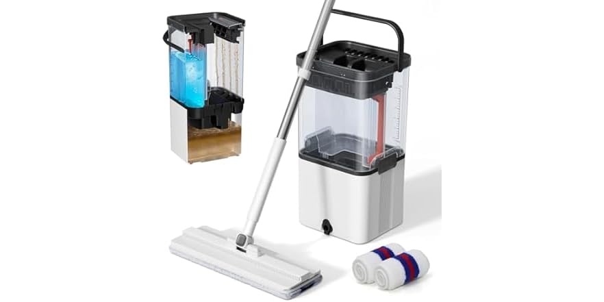 Dual Chamber Mop Bucket