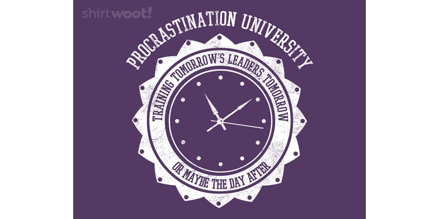 Procrastination University Purple Remix