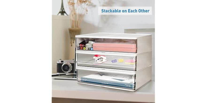 Printer Paper Holder Desk Organizer