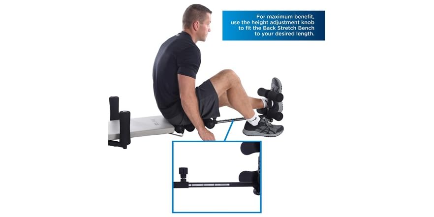 Stamina Back Stretch Bench w/ Cervical Traction