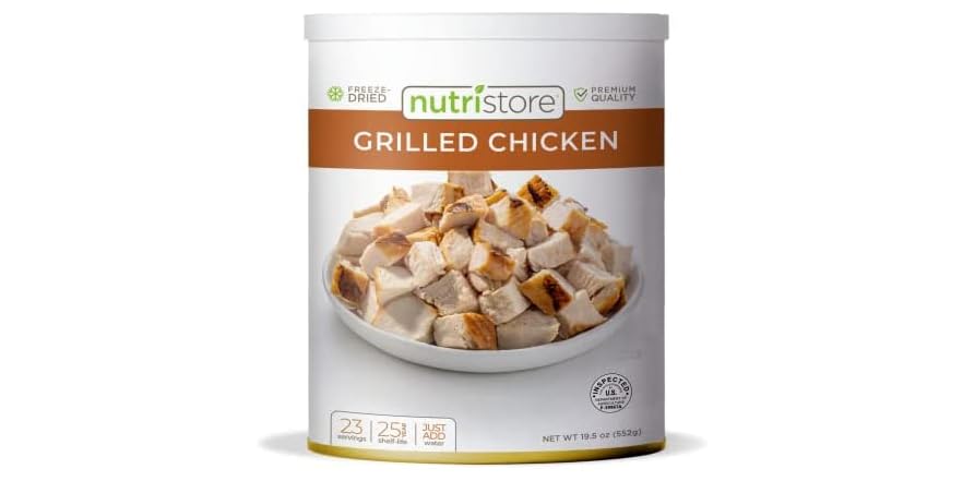 Nutristore Freeze Dried Grilled Chicken