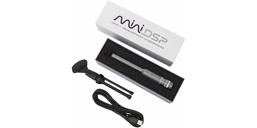 miniDSP UMIK-1 Calibrated Measurement Microphone