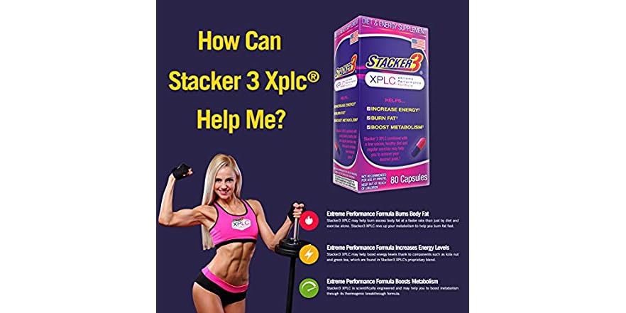 Stacker 3 XPLC Fat Burner Supplement