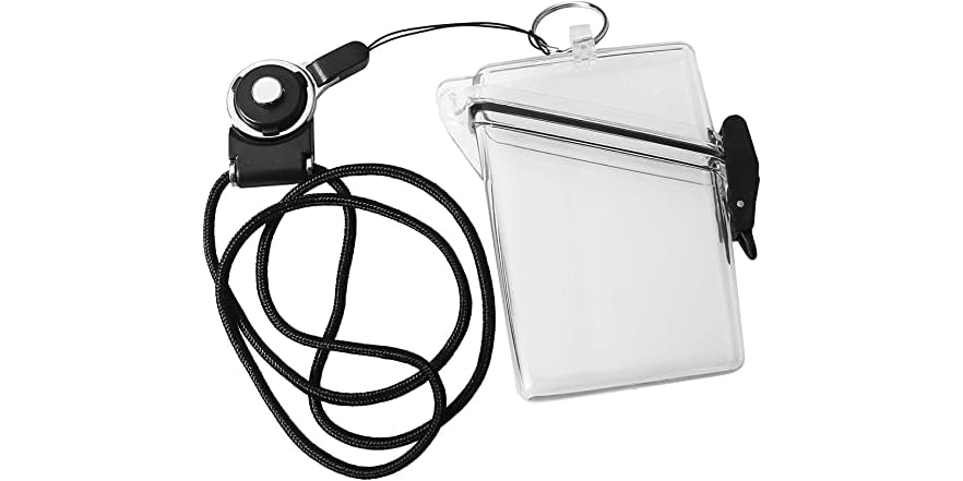 Waterproof ID Card Badge Holder