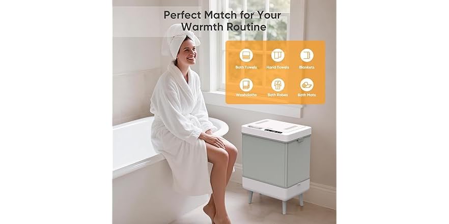 Hot Towel Warmer Bucket for Bathroom