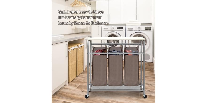 Multifunctional Laundry Cart