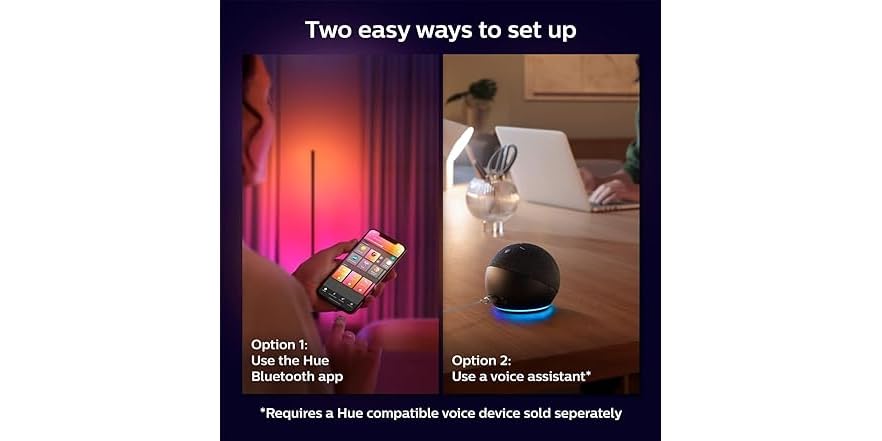 Philips Hue Gradient Signe Floor Lamp, Black