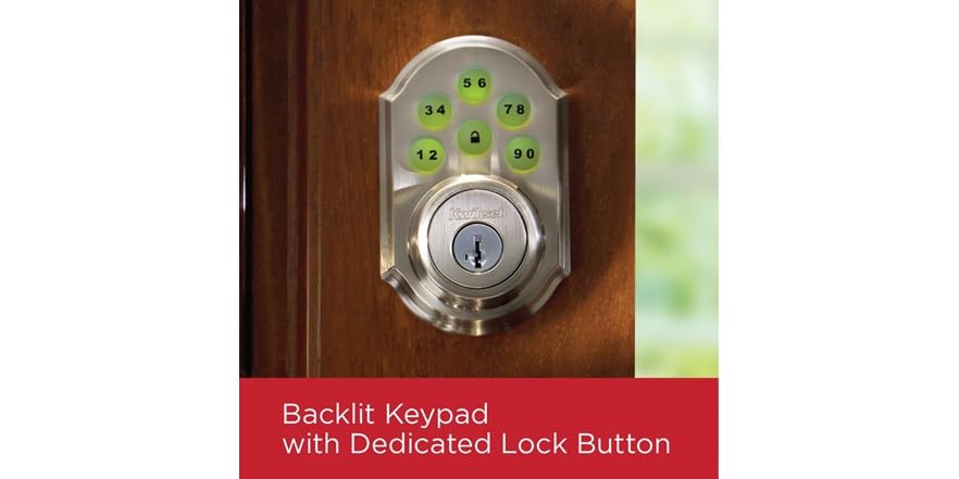 Kwikset SmartCode Electronic Deadbolt with SmartKey