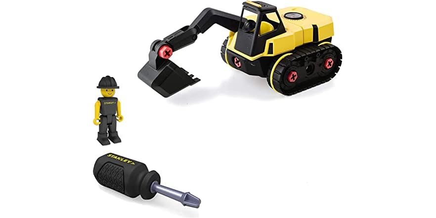 Stanley Jr Take Apart Excavator Kit
