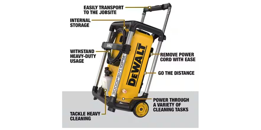 DEWALT DWPW3000 3000 PSI Pressure Washer
