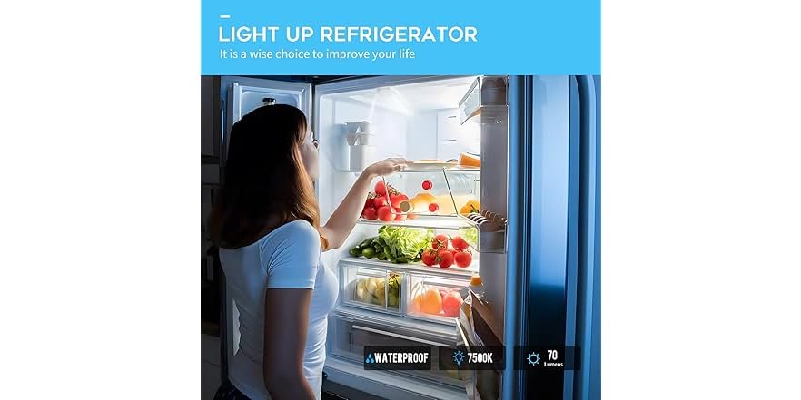 W10515057 Refrigerator Freezer LED Light Set