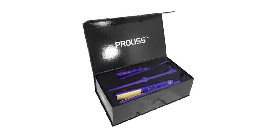 Proliss Full Set - Mini Flat Iron Purple