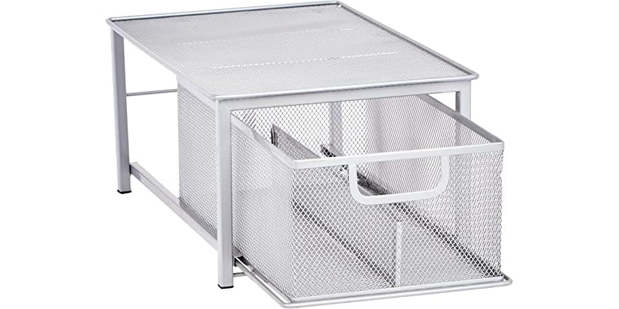 Amazon Basics Mesh Sliding Basket Drawer