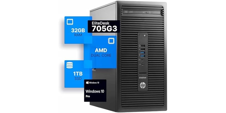 HP Prebuilt Gaming Desktop 32GB 1TB