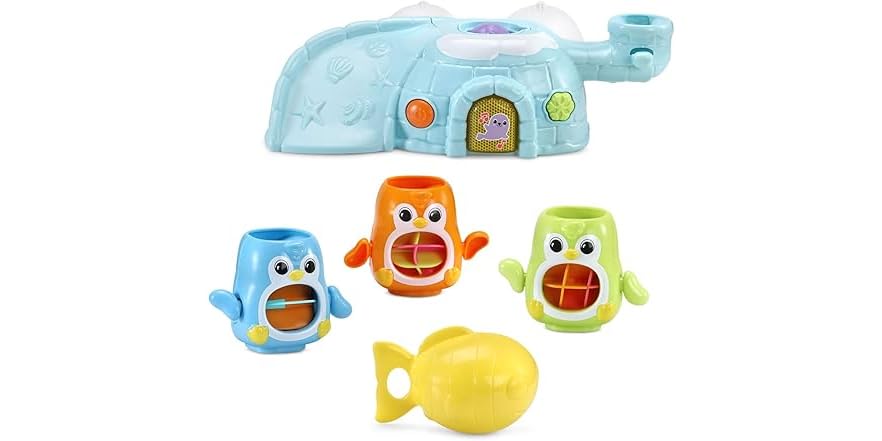 VTech Splash and Whirl Playtime Penguins Bath Toy