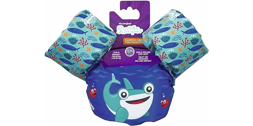 Bestway Puddle Jumper Child Deluxe Life Vest - Whale Shark