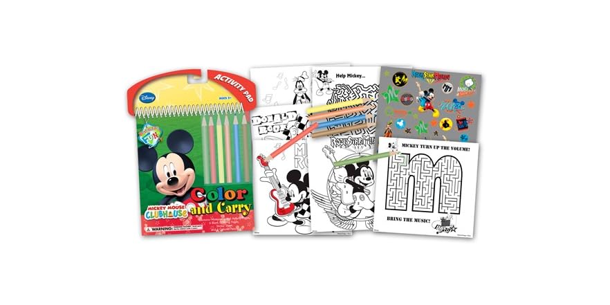 Mickey Mouse Travel Set