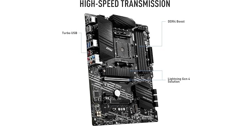 MSI AMD B550 Pro Motherboard