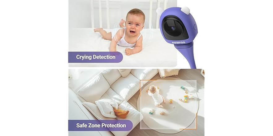 BOOPOO Wireless Baby Camera Monitor